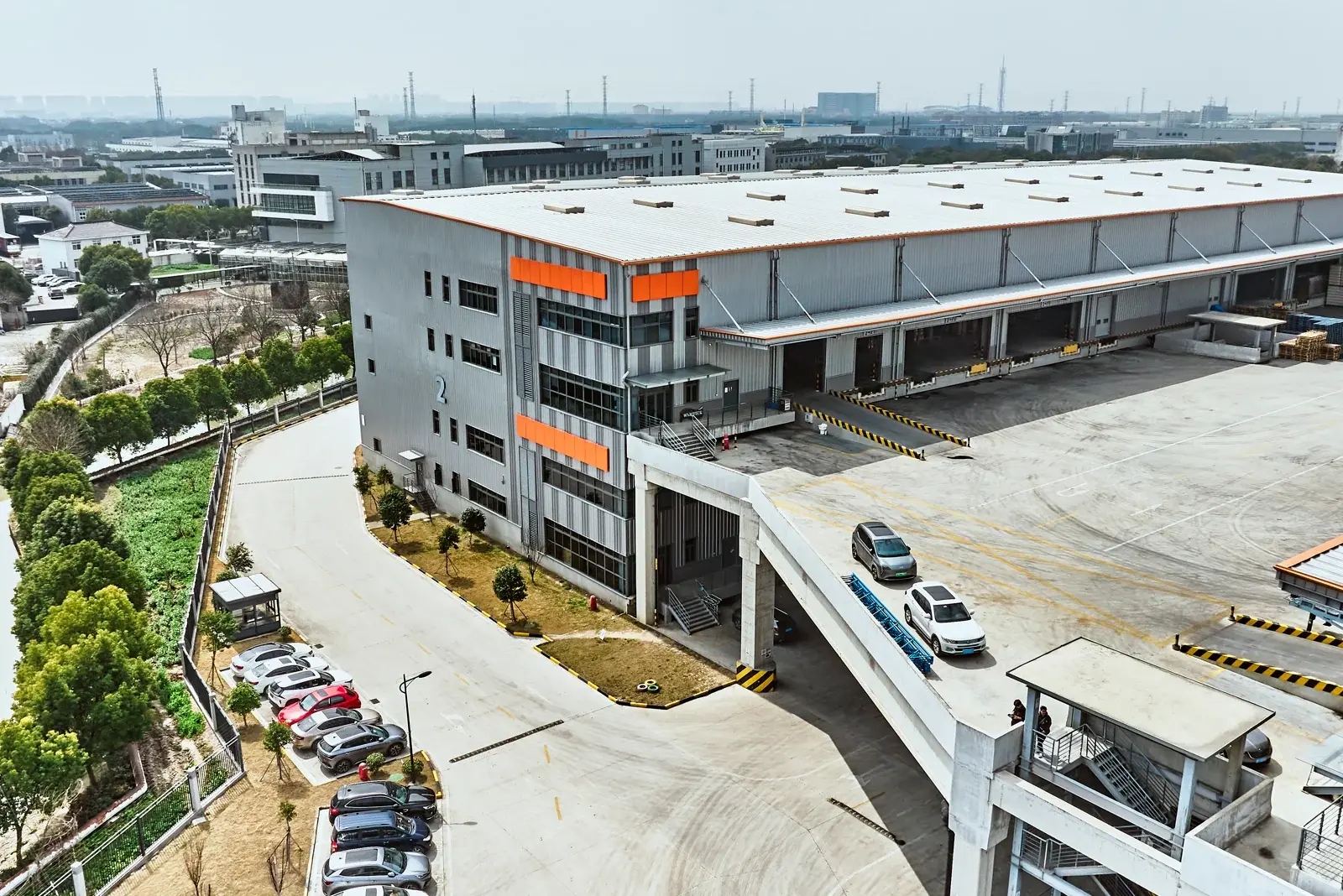 The distribution center